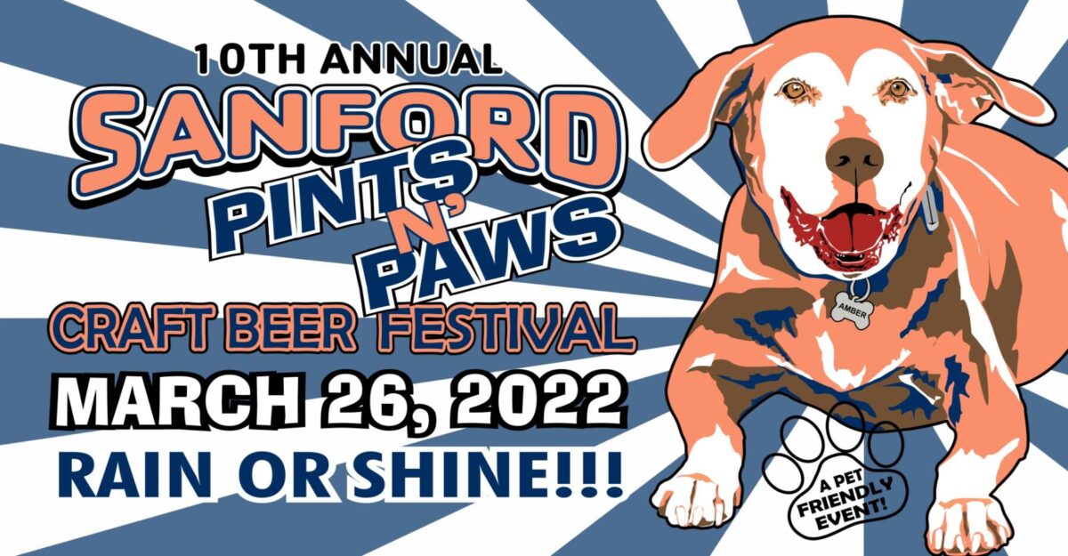 10th Annual Pints n Paws Craft Beer Festival - Historic Downtown Sanford